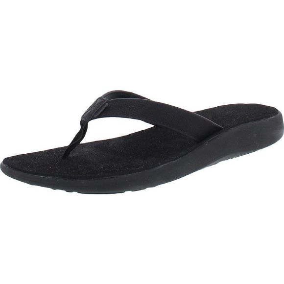 Roxy | Shoes | Roxy Womens Lizzie Black Slip On Summer Flip Flops Thong ...